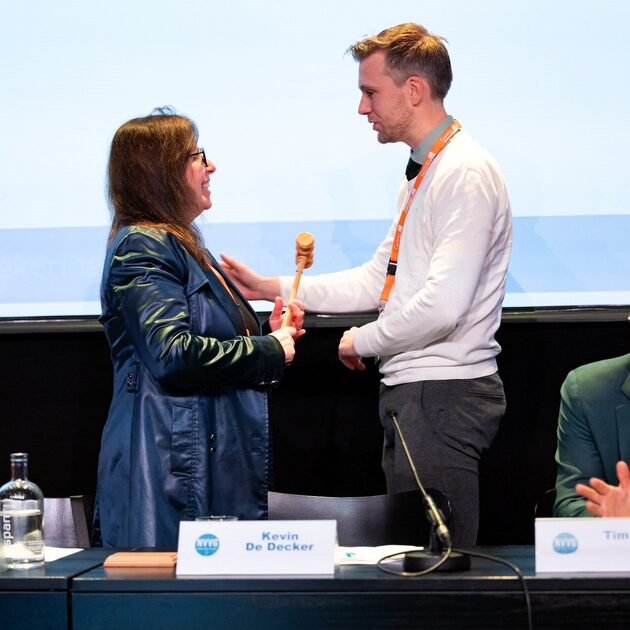 NVVG Voorzitterswissel - van Kevin de Decker naar Birgit Donker-Cools